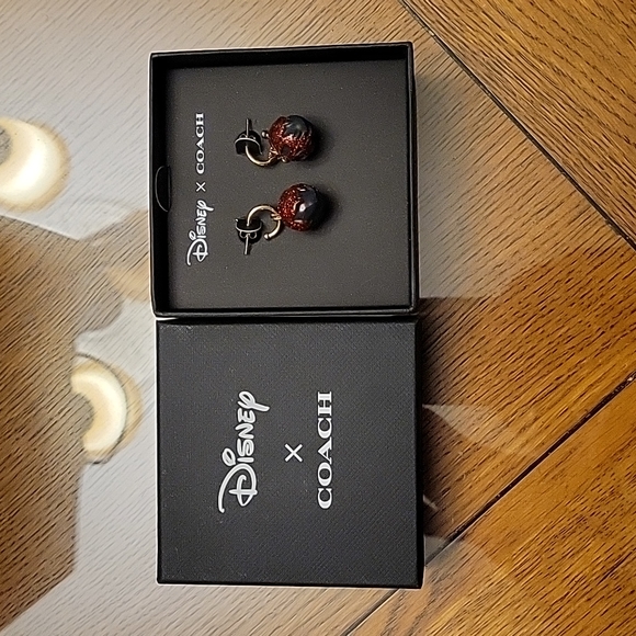 Coach | Jewelry | New Coach X Disney Villains Poison Apple Earrings ...